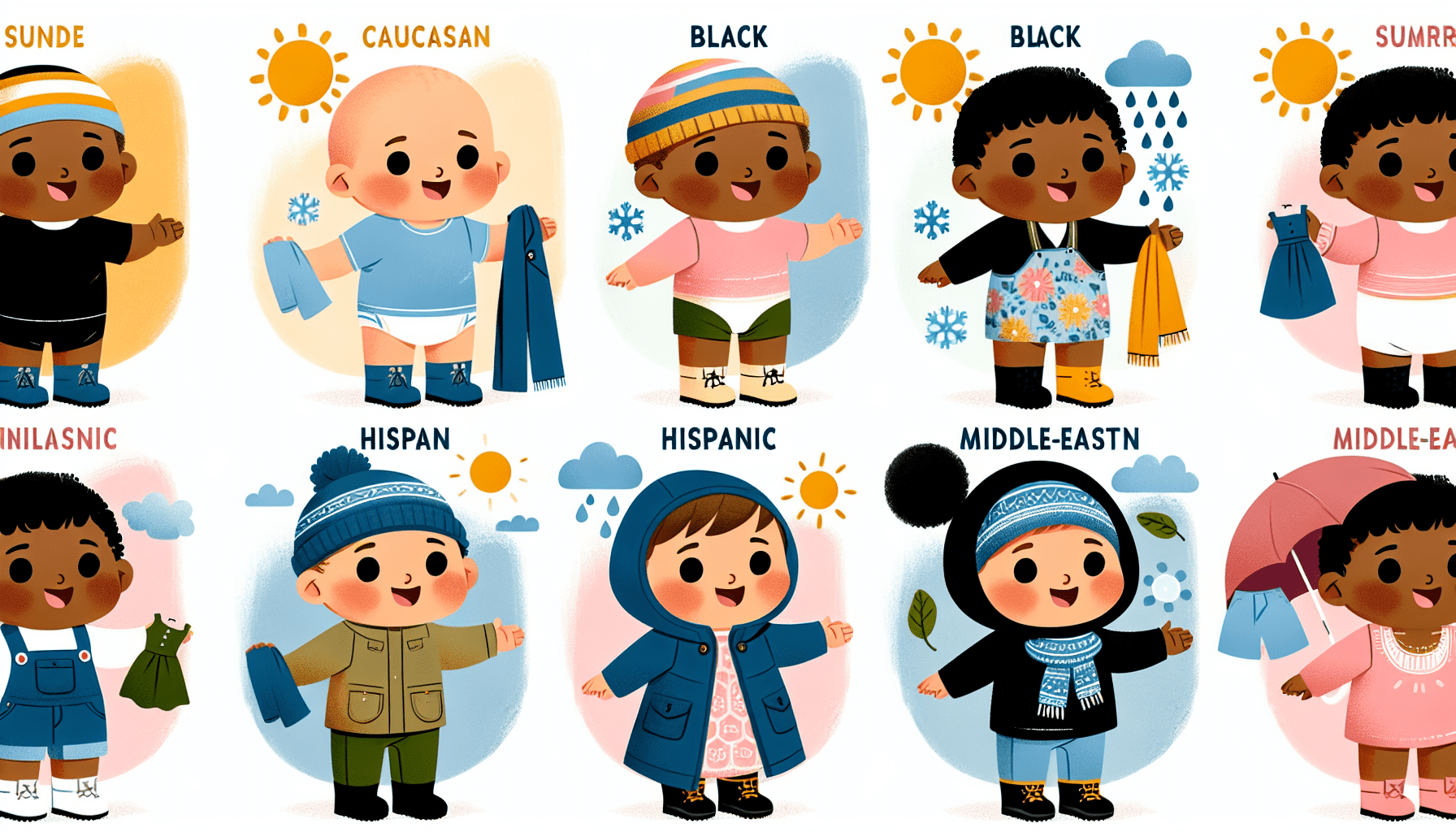 What Are Some Safe Ways To Dress My Baby For Different Weather ...